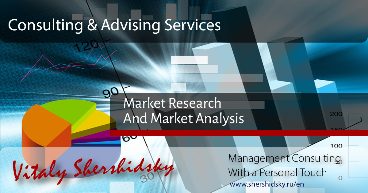 Market Research and Analysis • Consulting & Advising Services