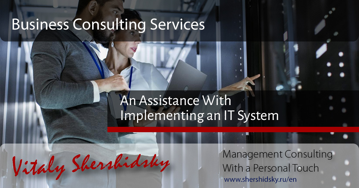 Help and Assistance with Implementing an IT System • Business ...