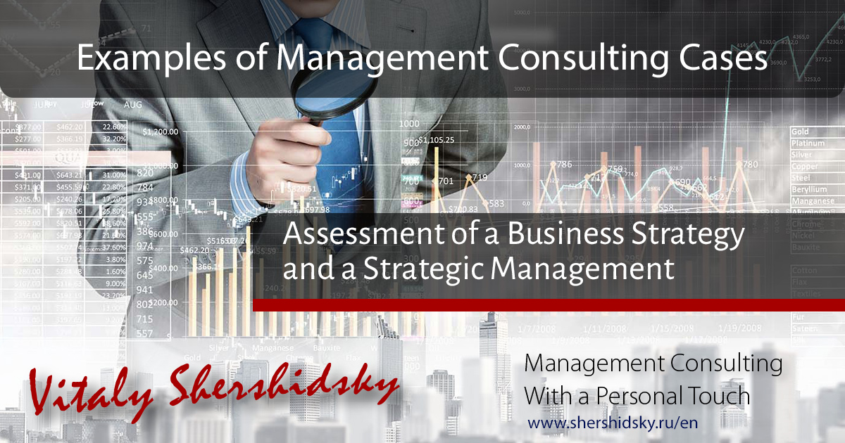 Strategic assessment: analysis and evaluation of the holding's strategy